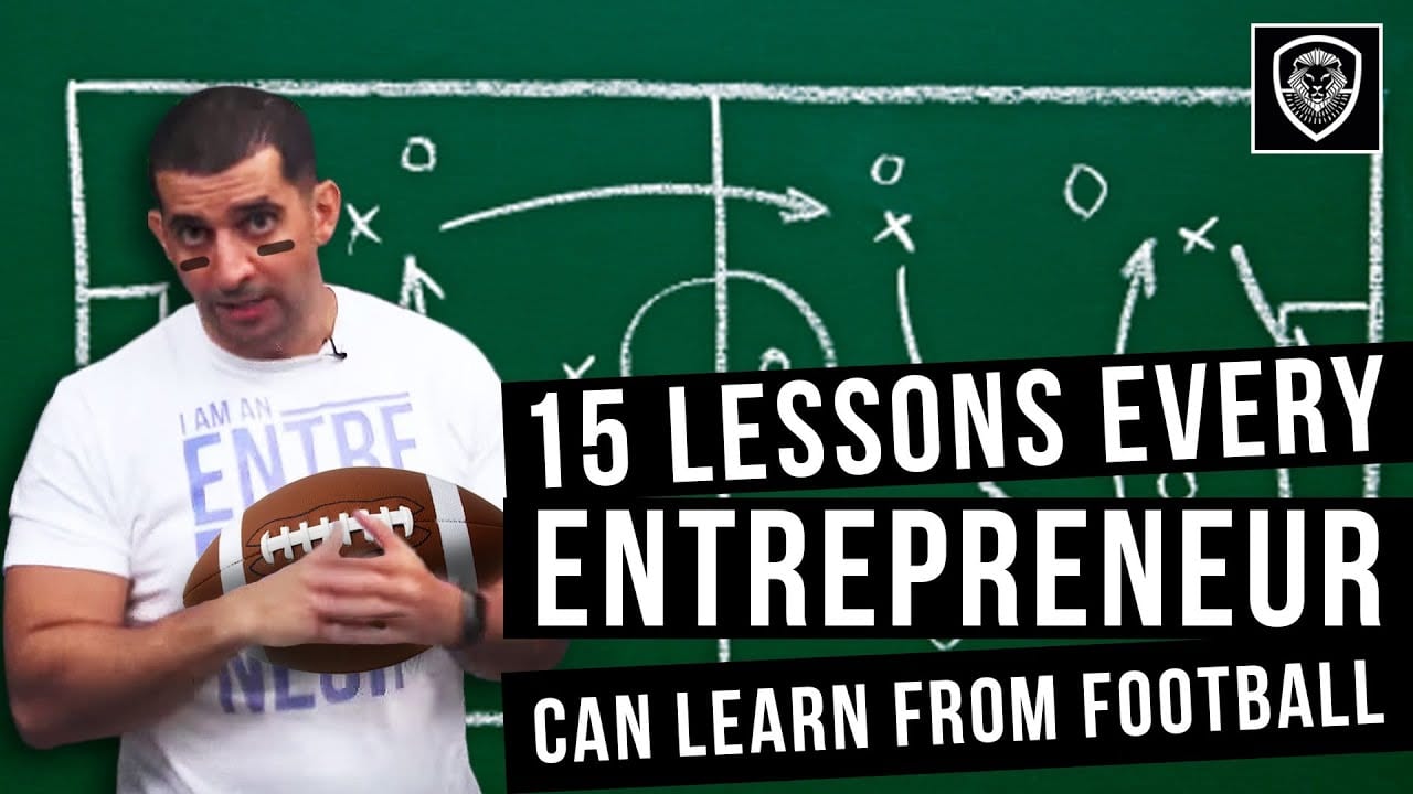 15 Lessons Entrepreneurs Can Learn from Football - Patrick Bet-David 15 Lessons Entrepreneurs Can Learn from Football - Patrick Bet-David